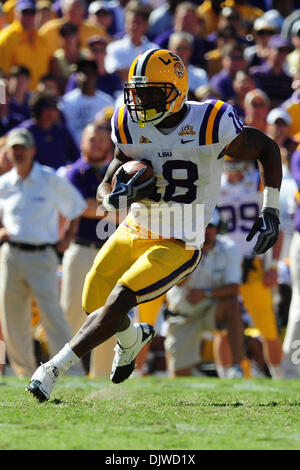 LSU running back Richard Murphy is tackled in the second half of their ...