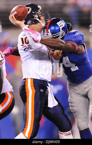 Chicago Bears quarterback Todd Collins (10) is seen before an NFL ...