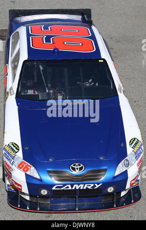 Jason Leffler during practice for the NASCAR Truck Series auto race at ...