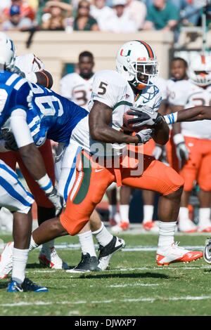 University of Miami Hurricanes running back Travis Homer (24) lines up ...