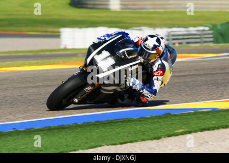 Nov. 9, 2010 - Valencia, RM, Italy - Valencia first MotoGP test of 2011 ...