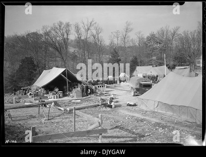 Partial view of CCC Camp, TVA 5E23, between Walker's Ford and Lone ...