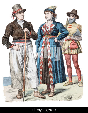 16th Century XVI 1500s Germany Friesland man from Diethmarschen and ...