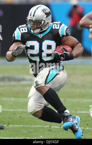 December 12, 2010; Carolina Panthers running back Mike Goodson (33 ...
