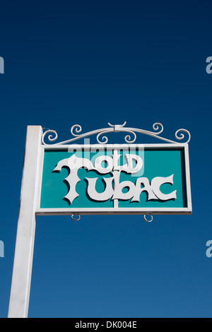 Arizona, Tucson, Tubac. Old Tubac sign. (Large format sizes available ...