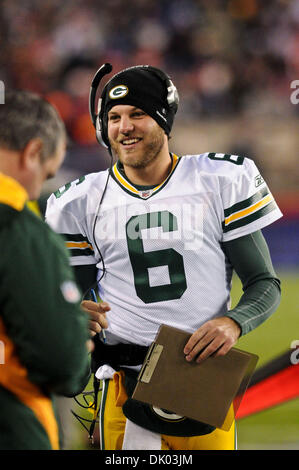 Green Bay Packers Graham Harrell (6) during an NFL football minicamp ...