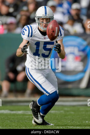 Indianapolis Colts wide receiver Blair White (15) in action during the ...