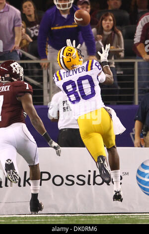 LSU wide receiver Terrence Toliver at the Cotton Bowl NCAA college ...