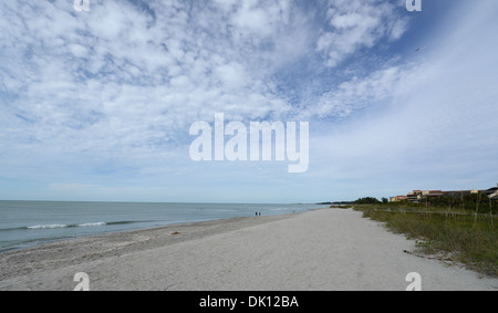 View of Turtle Beach, Siesta Key, Florida Stock Photo - Alamy