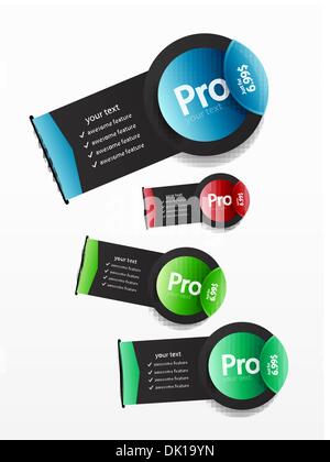 Vector abstract professonal clean web box Stock Vector Image & Art - Alamy