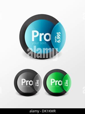 Vector abstract professonal clean web box Stock Vector Image & Art - Alamy