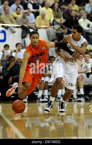 Virginia Tech Hokies guard Georgia Amoore (5) shoots a three pointer ...