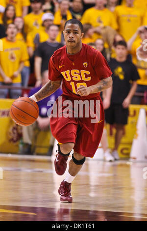 Jan. 27, 2011 - Tempe, Arizona, United States of America - USC forward ...