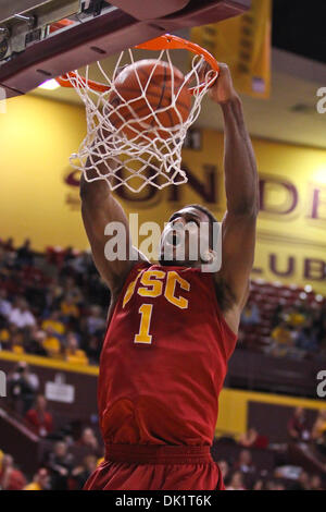 Jan. 27, 2011 - Tempe, Arizona, United States of America - USC forward ...