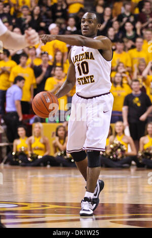 Jan. 28, 2011 - Tempe, Arizona, U.S. - Arizona State guard KEALA KING ...