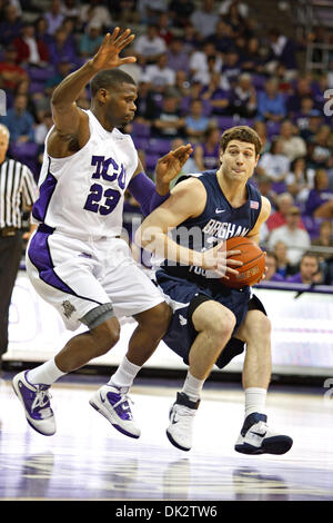 Brigham Young Cougars guard Jimmer Fredette (32) shoots over Florida ...