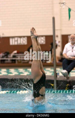 Feb. 25, 2011 - Cleveland, Ohio, U.S - The Busbey Natatorium on the ...