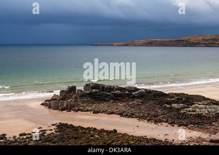 Big Sand, Longa Island, Wester Ross, Highlands, Scotland Stock Photo ...