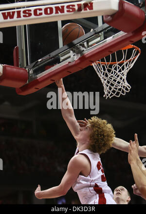 Feb. 27, 2011 - Madison, Wisconsin, U.S - Wisconsin dance team member ...