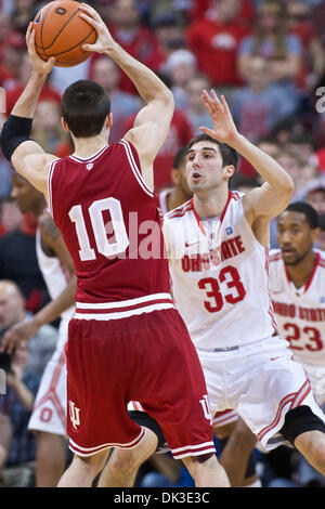 Will Sheehey of the Indiana University Hoosiers in action against the ...