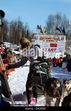 Mar 06, 2011 - Willow, Alaska, U.S. - Five-time Iditarod champion RICK ...