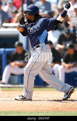 Tampa Bay Rays Manny Ramirez plays in a game against the Baltimore ...