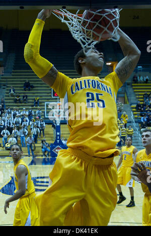 Mar. 16, 2011 - Berkeley, California, U.S - California Golden Bears ...