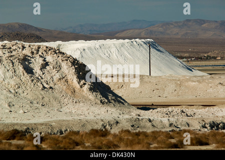 Piles of borax chemicals at Trona, California Stock Photo - Alamy
