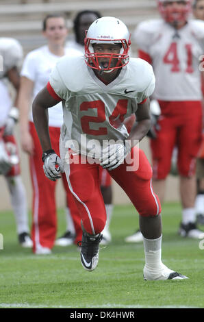 Apr. 06, 2011 - Albuquerque, New Mexico, U.S. - UNM Cornerback ANTHONY ...