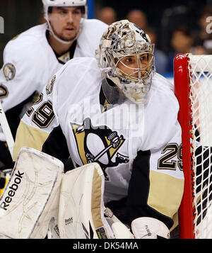 Apr 20, 2011 - Tampa, Florida, U.S. - Tampa Bay Lightning goalie DWAYNE ...