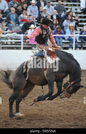 Apr. 22, 2011 - Clovis, California, U.S - Justin Berg of Marwayne, AB ...