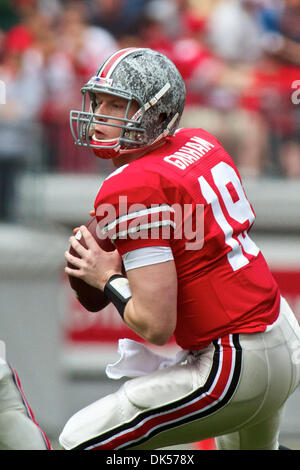 Apr. 23, 2011 - Columbus, Ohio, U.S - Ohio State Buckeyes kicker Drew ...