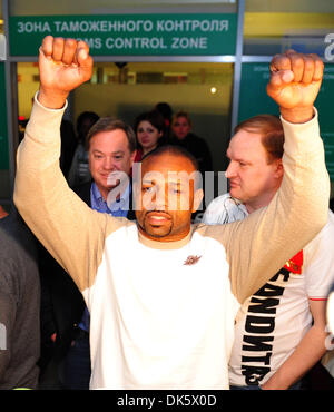 May 13, 2011 - Moscow, Russia - American Boxer ROY JONES arrives in ...