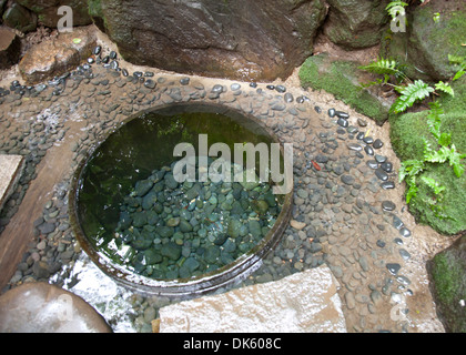 Water well at Japanese shrine Stock Photo: 74099923 - Alamy