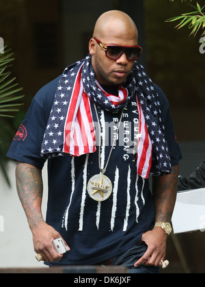 Flo Rida at the ITV studios London, England - 26.09.12 Stock Photo - Alamy