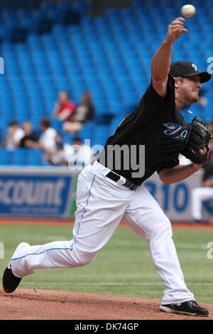Toronto Blue Jays pitcher Jay Schueler (59) during an MiLB Spring ...