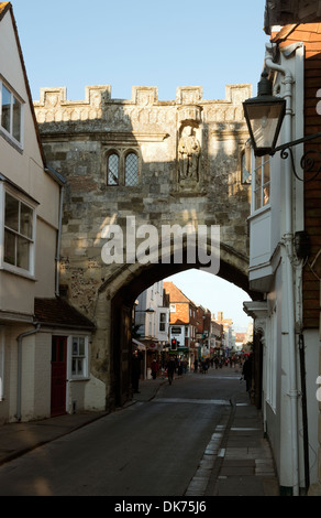 North Gate Cathedral Close Salisbury Wiltshire Stock Photo - Alamy