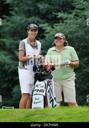 June 25, 2011: Pat Hurst at the Wegmans LPGA Championship at Locust ...