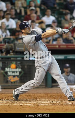 June 26, 2011 - Houston, Texas, U.S - Tampa Bay Rays outfielder Johnny ...