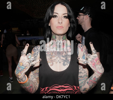Hannah Lightspeed London Tattoo Convention held at Tobacco Dock - Day 2 ...
