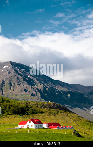 Remote community near Vatnajokull National Park, Iceland Stock Photo ...