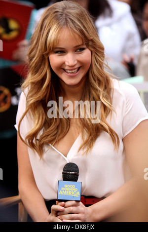 Jennifer Lawrence at ABC Studios for 'Good Morning America' New York ...