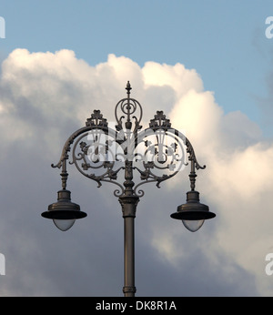 Lamp post with shamrock Dublin Ireland Europe EU Stock Photo - Alamy