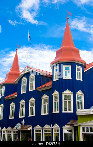 Colourful House, Akureyri, Iceland Stock Photo - Alamy