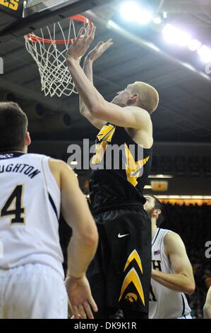 IOWA CITY, IA - DECEMBER 30: New Hampshire center Caleb Middleton (5 ...