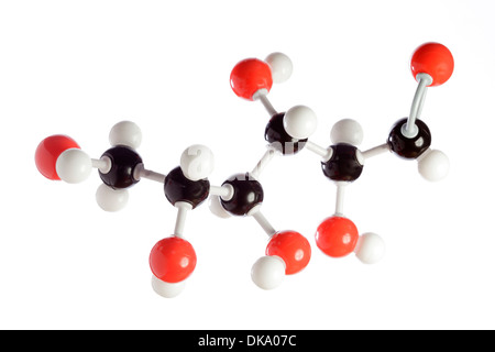 Glucose, molecular model Stock Photo - Alamy