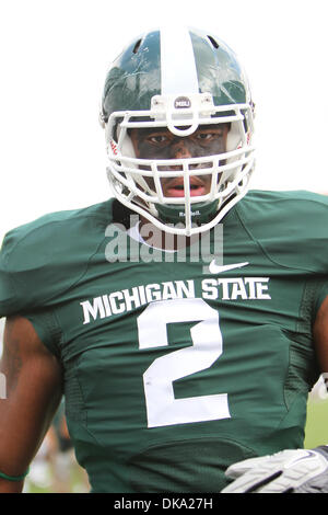 Sept. 10, 2011 - East Lansing, Michigan, U.S - Michigan State Spartans ...