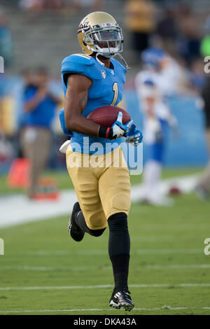 UCLA wide receiver Randall Carroll bows to Arizona State fans after ...