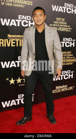 Gene Hong Los Angeles Premiere of "End Of Watch" held at Regal Cinemas ...