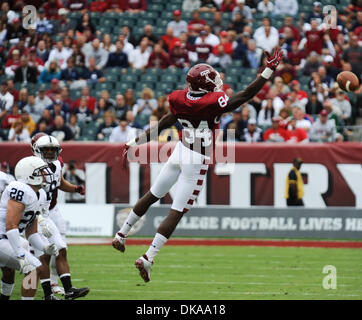Sept. 17, 2011 - Philadelphia, PA, USA - Temple player, DEON MILLER, in ...